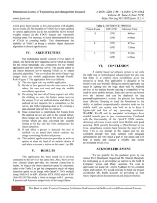 Real-Time WebRTC based Mobile Surveillance System | PDF