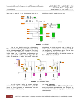 TCSC-STATCOM Controller for the Voltage Stability Improvement of the ...