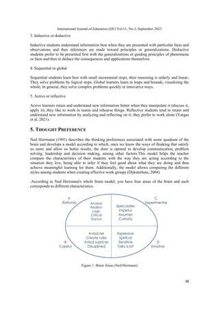 Different Learning Styles and the 4 MAT in Science | PDF
