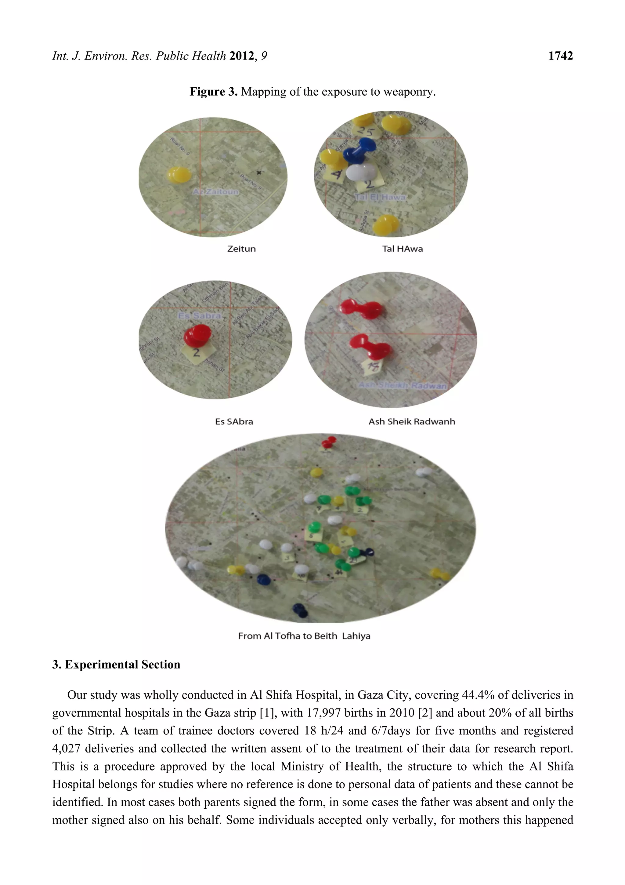 Birth Defects in Gaza: Prevalence, Types, Familiarity and Correlation ...