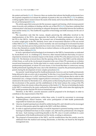 ijerph-17-07197.pdf Family-Centered Care Model in the Neonatal ...