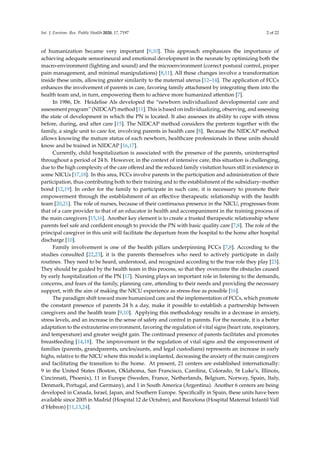 ijerph-17-07197.pdf Family-Centered Care Model in the Neonatal ...