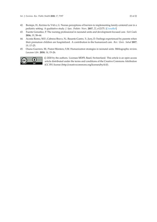 ijerph-17-07197.pdf Family-Centered Care Model in the Neonatal ...