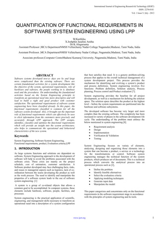 functional requirements using LPP | PDF | Operating Systems | Computer Software and Applications