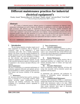 [IJET V2I2P19] Authors: Pandey Anand, Baraiya Bhavesh, Pal Ranjit ...