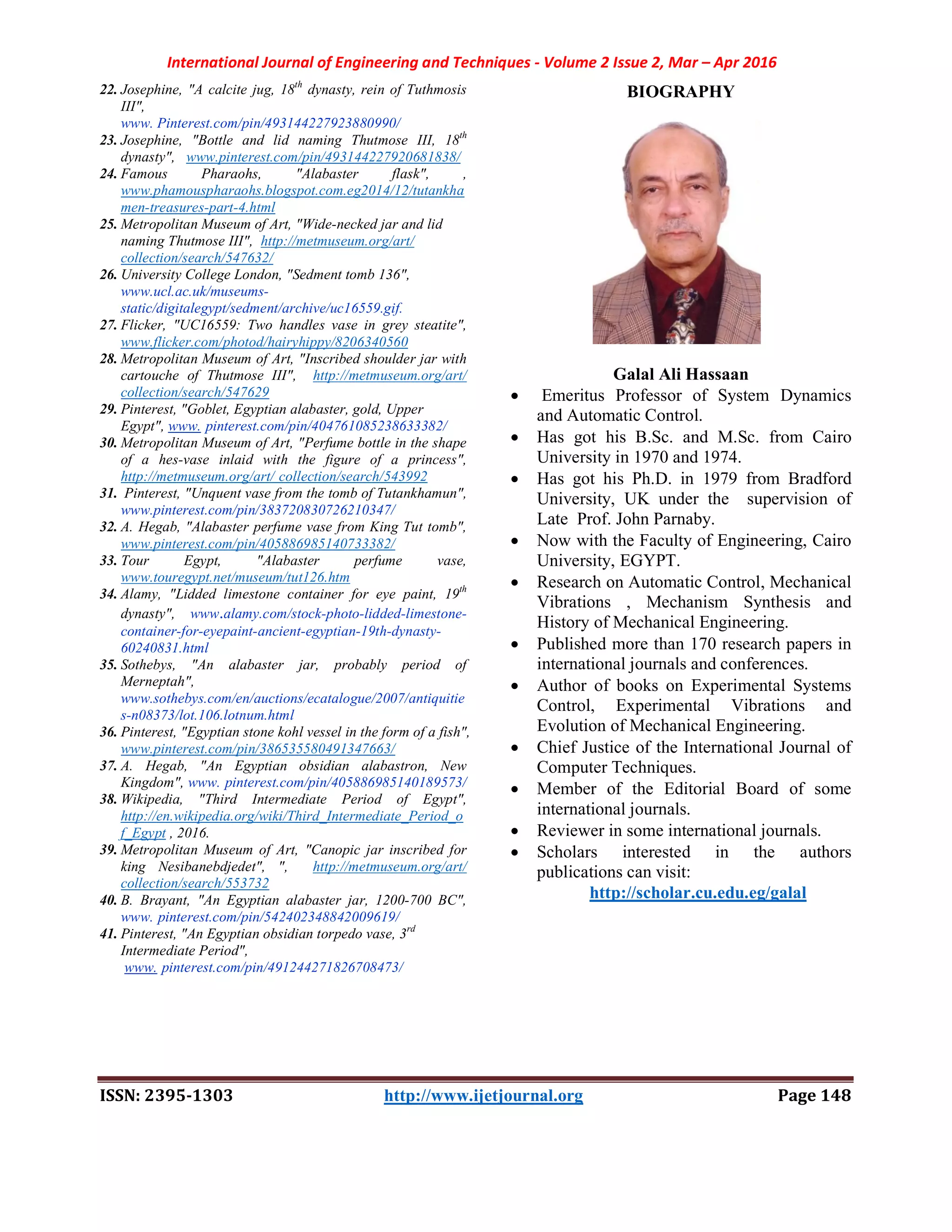 [IJET V2I2P24] Authors: Galal Ali Hassaan | PDF