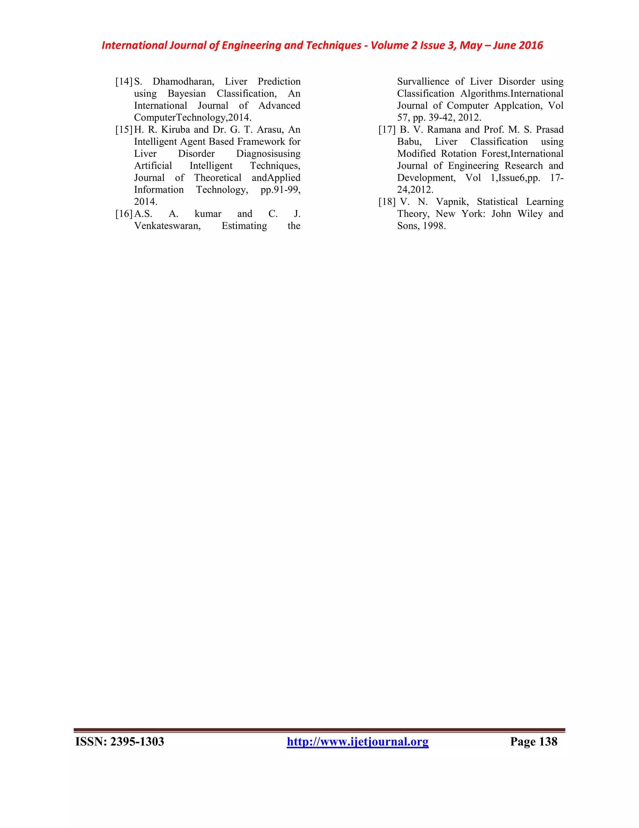 [IJET-V2I3P22] Authors: Harsha Pakhale,Deepak Kumar Xaxa | PDF