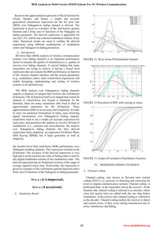 BER analysis of Multi carrier OFDM scheme for 5G communications | PDF
