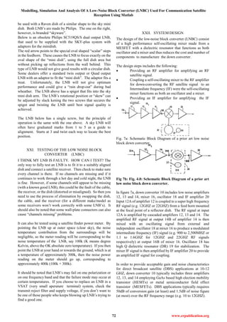 Modelling, Simulation and Analysis of a Low-Noise Block Converter (LNBC ...