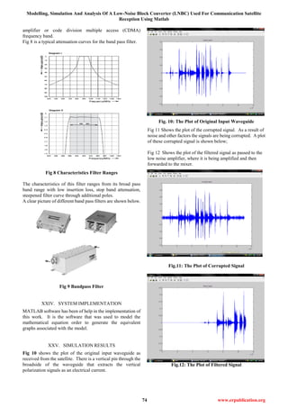 Modelling, Simulation and Analysis of a Low-Noise Block Converter (LNBC ...
