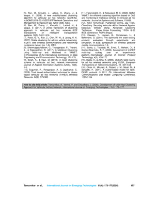 VANET Clustering | PDF