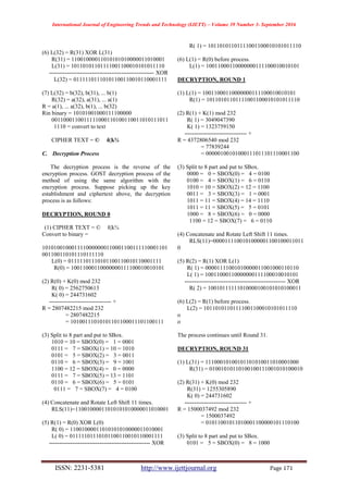 The Understanding of GOST Cryptography Technique | PDF