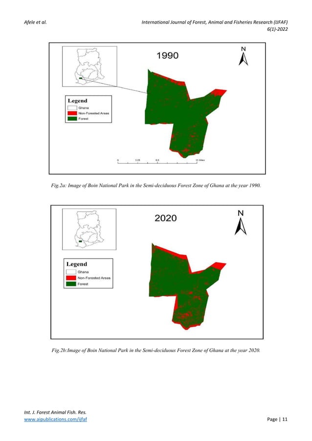 Deforestation in Ghana: Evidence from selected Forest Reserves across ...
