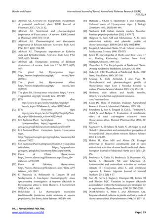 Therapeutic Importance of Hyoscyamus Species -A Review | PDF ...