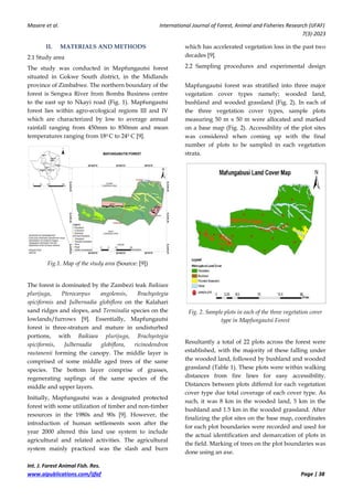 Estimation of Long-Term Above-Ground Biomass, Carbon Stocks and Carbon Dioxide Equivalent Lost ...