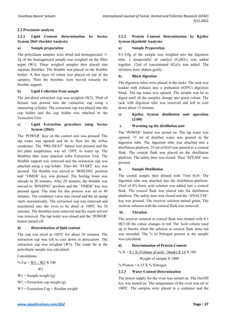Proximate Analysis of Bait Polychaetes from Port Dickson, Malaysia as ...