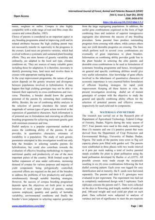 Diallel Analysis of Cowpea Cultivar Ife Brown and its Mutants | PDF