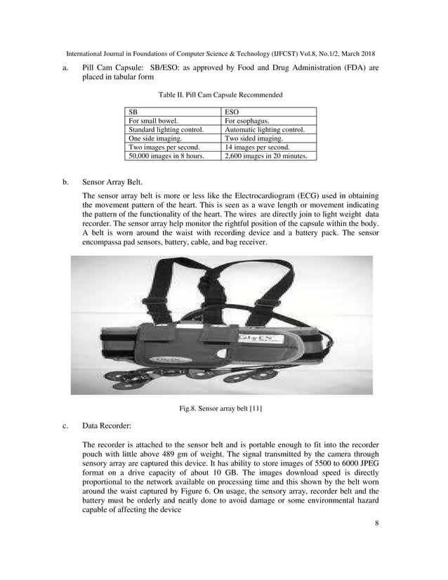 STRUCTURAL DYNAMICS AND EVOLUTION OF CAPSULE ENDOSCOPY (PILL CAMERA ...