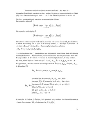 A LEAST ABSOLUTE APPROACH TO MULTIPLE FUZZY REGRESSION USING Tw- NORM BASED OPERATIONS | PDF