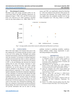 Hydration Kinetics of Blanched and Unblanched Sword Beans | PDF ...