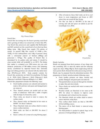 Scope of Value- addition in Potato | PDF