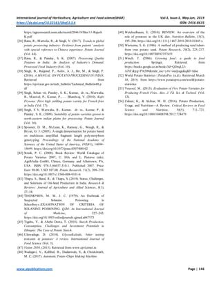 Scope of Value- addition in Potato | PDF