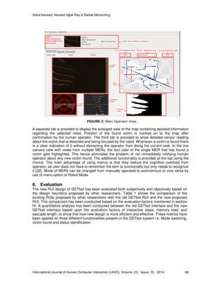 Multi Robot User Interface Design Based On HCI Principles | PDF