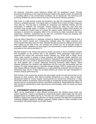 Big Data Analytics on Customer Behaviors with Kinect Sensor Network | PDF