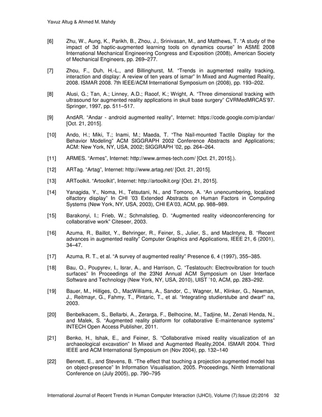 A Perspective on Distributed and Collaborative Augmented Reality | PDF