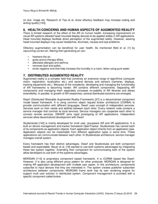 A Perspective on Distributed and Collaborative Augmented Reality | PDF