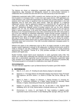 A Perspective on Distributed and Collaborative Augmented Reality | PDF