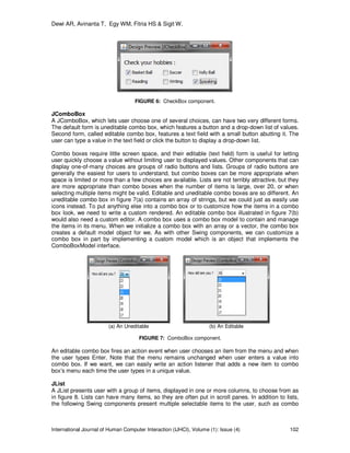The Use of Java Swing’s Components to Develop a Widget | PDF | Programming Languages | Computing