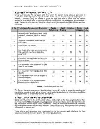 Principles of Good Screen Design in Websites | PDF