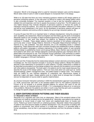 User Centered Design Patterns and Related Issues – A Review | PDF ...