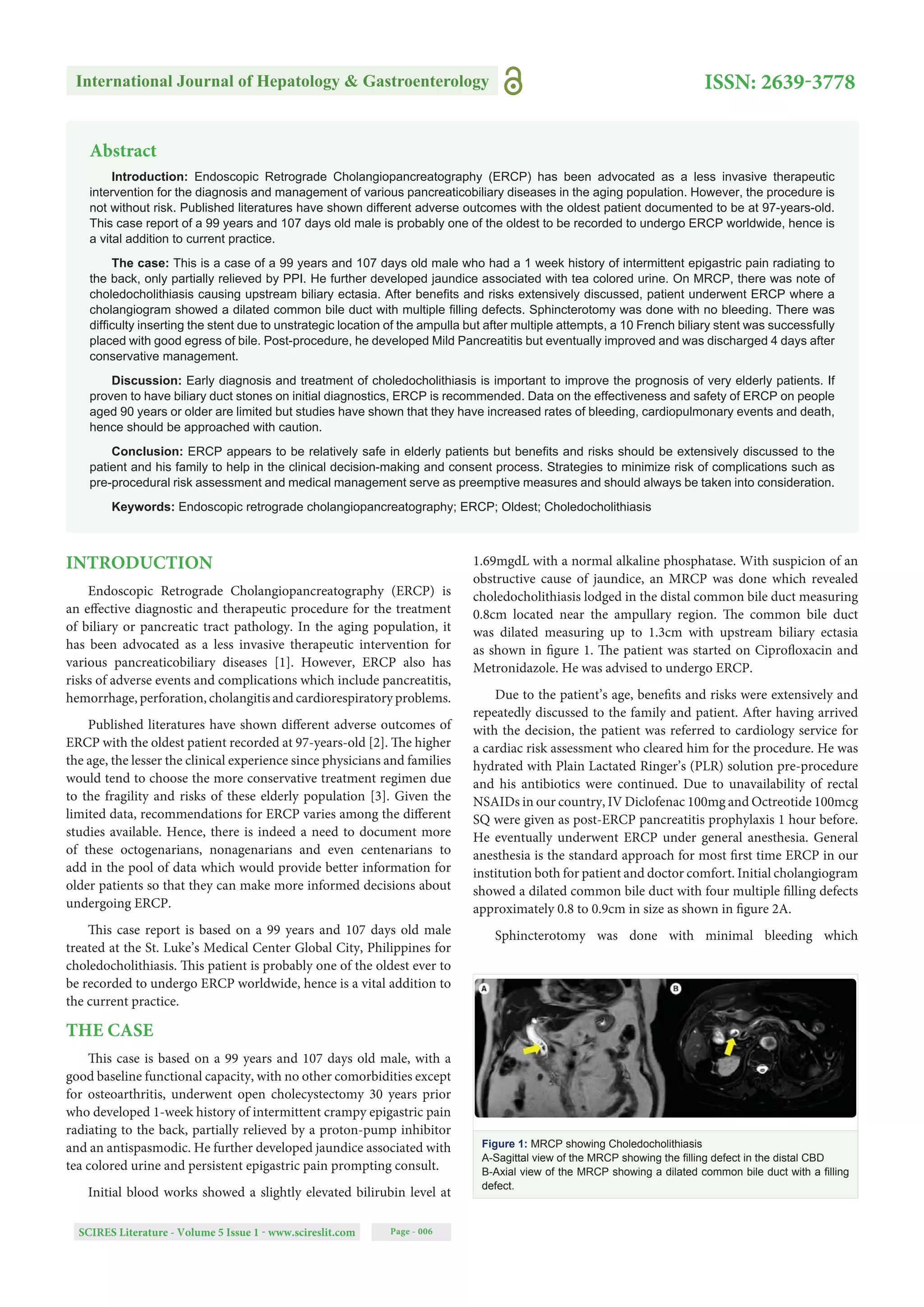 International Journal of Hepatology & Gastroenterology | PDF