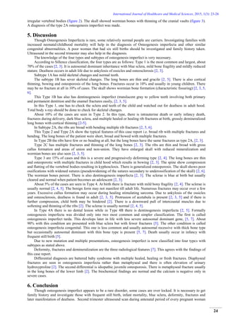 Osteogenesis Imperfecta a Case Report in Owerri, Nigeria | PDF