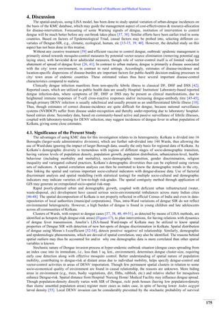 Spatial Clustering of Dengue Fever: A Baseline Study in the City of Kolkata | PDF