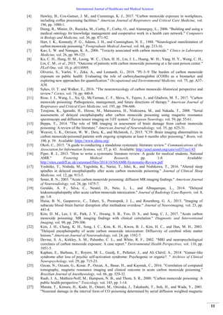 Neuro-Anatomical Changes of Carbon Monoxide Poisoning on Advanced ...
