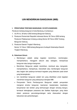 Ijin mendirikan bangunan | PDF