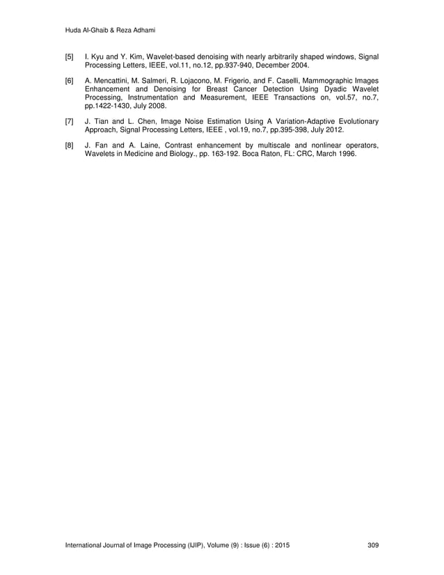 Denoising Process Based on Arbitrarily Shaped Windows | PDF