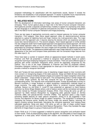 Novel Approach to Use HU Moments with Image Processing Techniques for ...