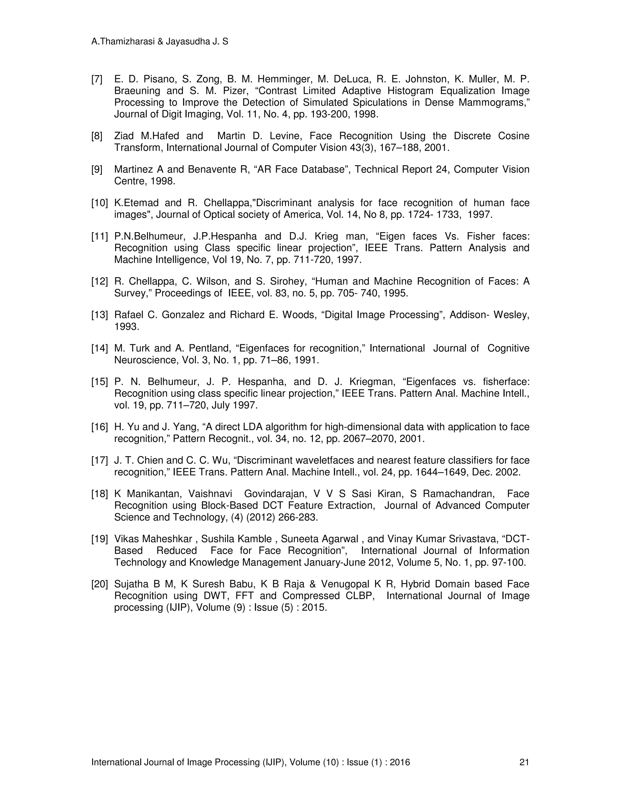 An Illumination Invariant Face Recognition By Selection Of Dct