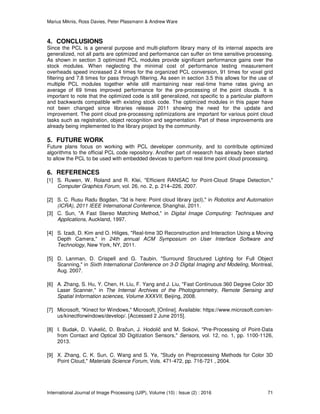 Efficient Point Cloud Pre-processing using The Point Cloud Library ...