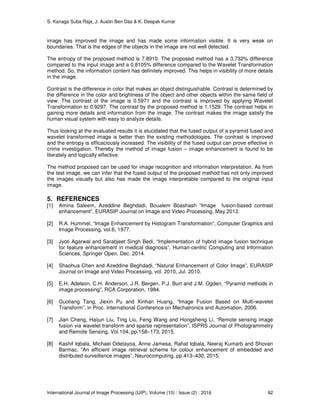 Image Enhancement by Image Fusion for Crime Investigation | PDF | Photo ...