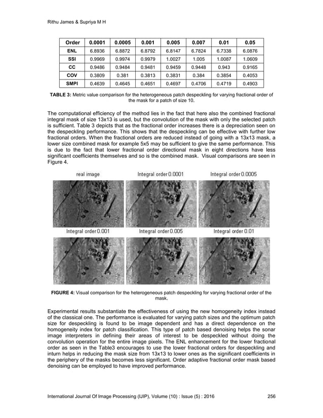 Computationally Efficient Methods for Sonar Image Denoising using Fractional Mask | PDF