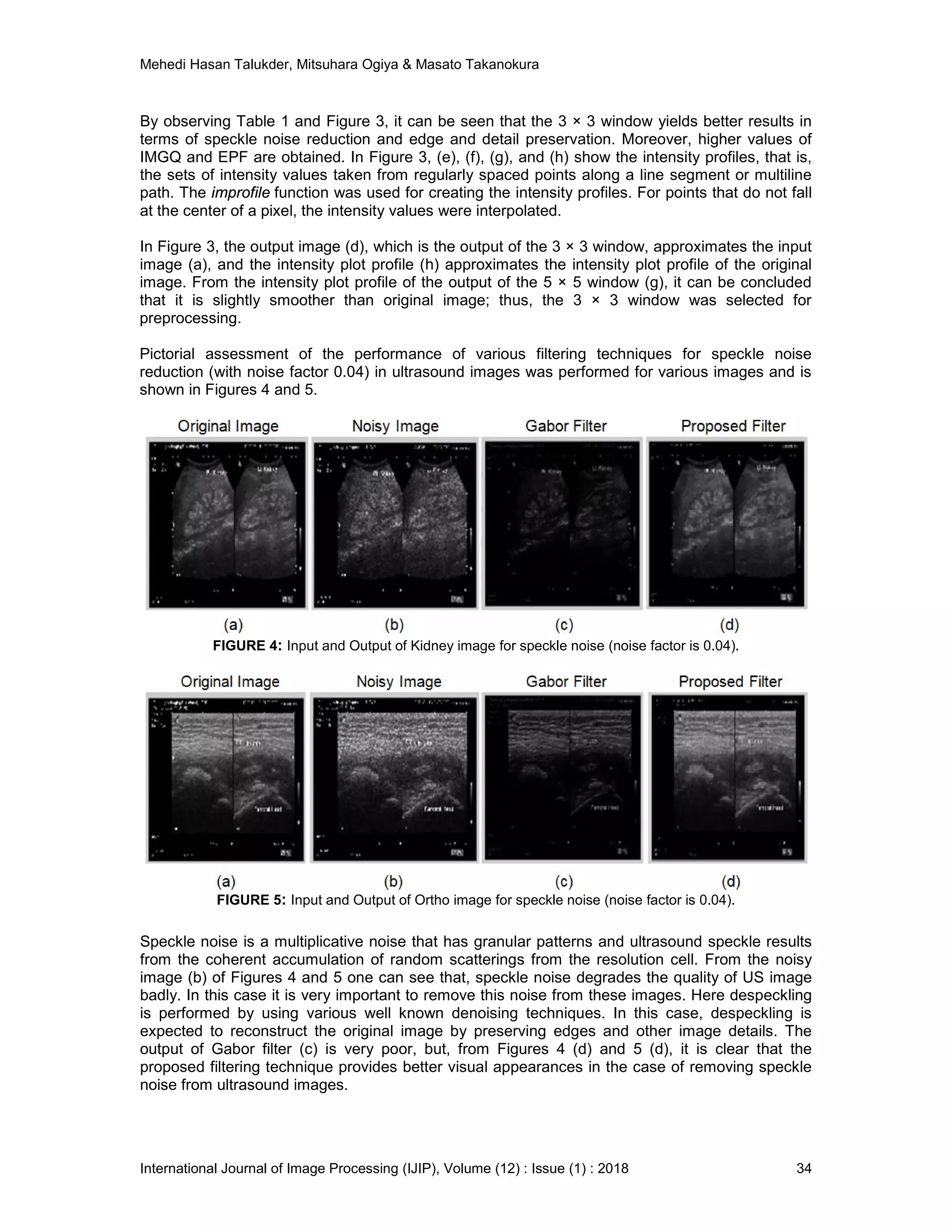 New Noise Reduction Technique for Medical Ultrasound Imaging using ...