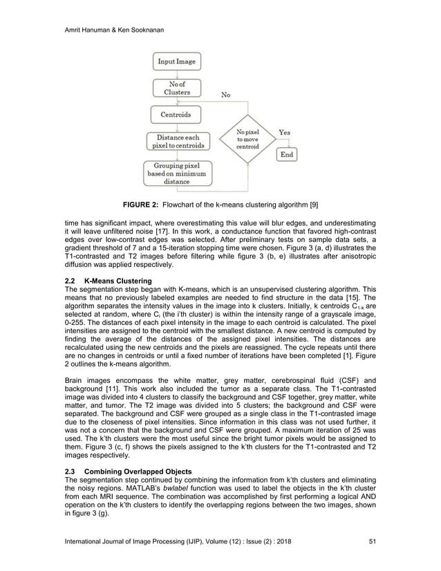 Brain Tumor Segmentation And Volume Estimation From T1 Contrasted And T2 Mris Pdf Photo