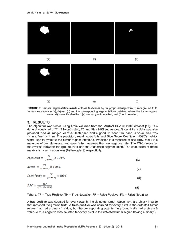 Brain Tumor Segmentation and Volume Estimation from T1-Contrasted and ...