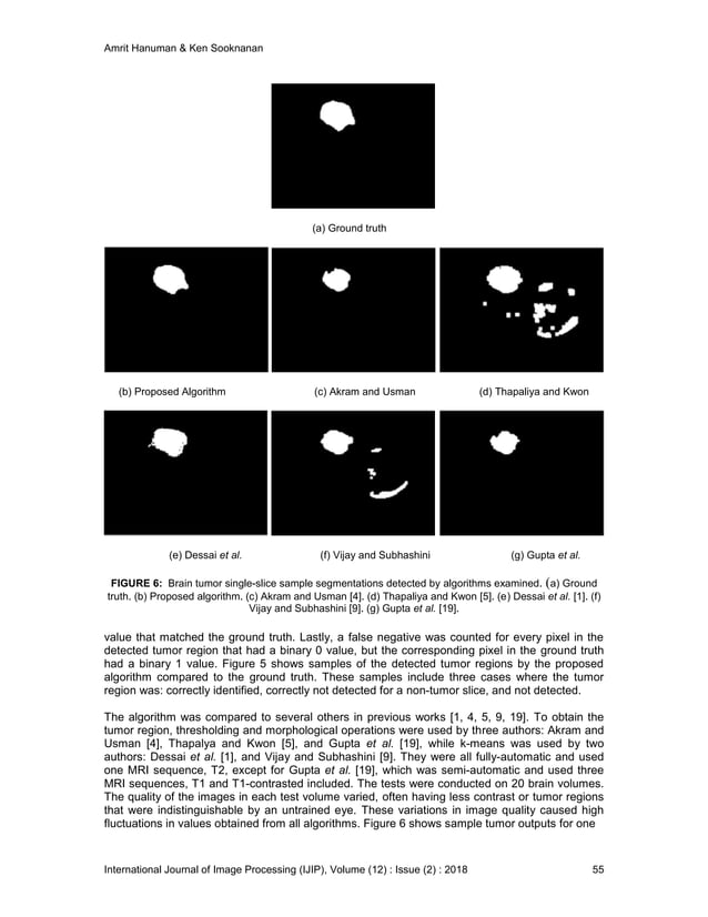 Brain Tumor Segmentation And Volume Estimation From T1 Contrasted And