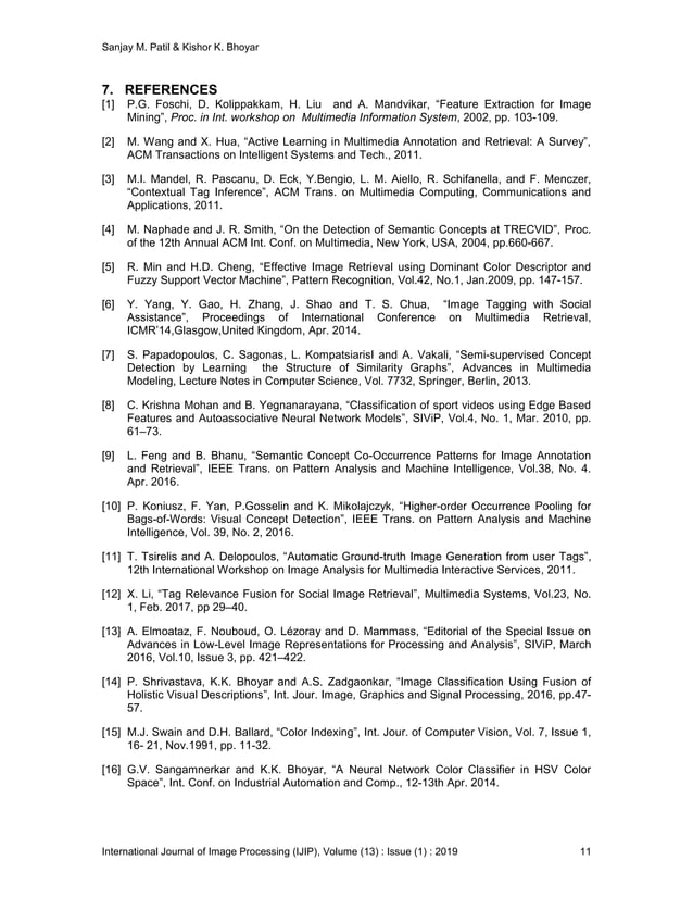 Novel Hybrid Approach to Visual Concept Detection Using Image Annotation | PDF